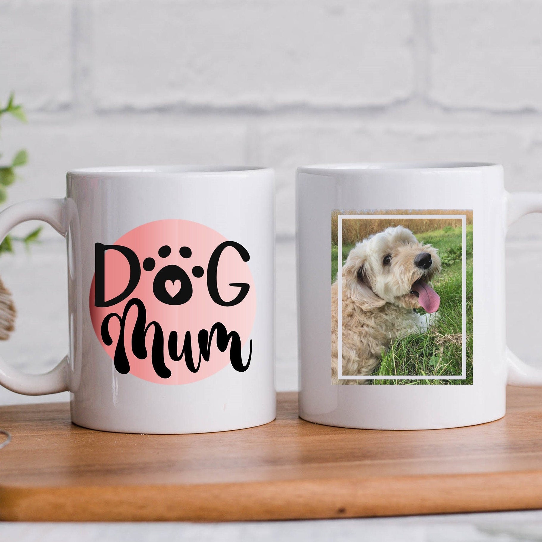 GIFT FOR DOG Mum, Fur Baby Mug, Gift for Dog Mum on Mothers Day, Gift ...